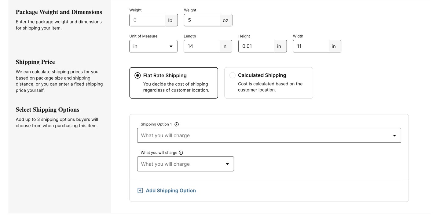 How to Set Shipping Prices on MakerPlace - Seller Support