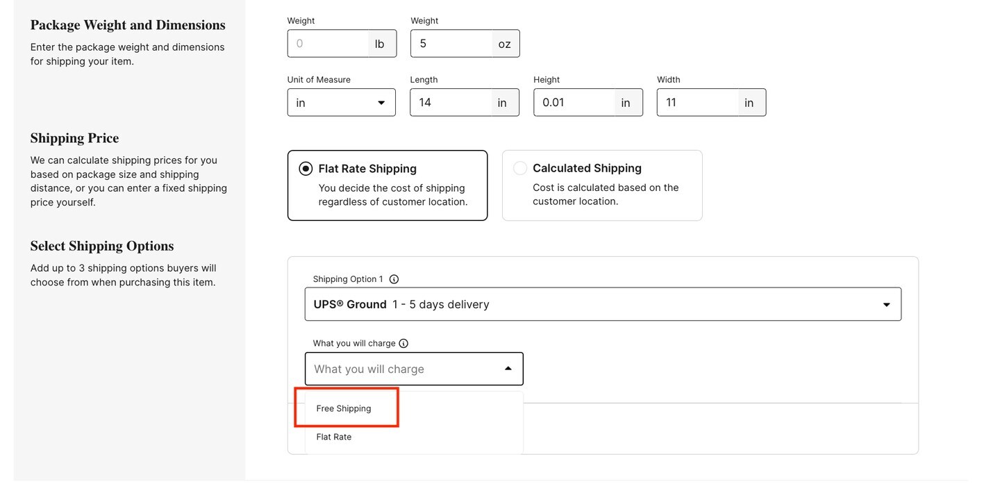 How to Set Shipping Prices on MakerPlace - Seller Support