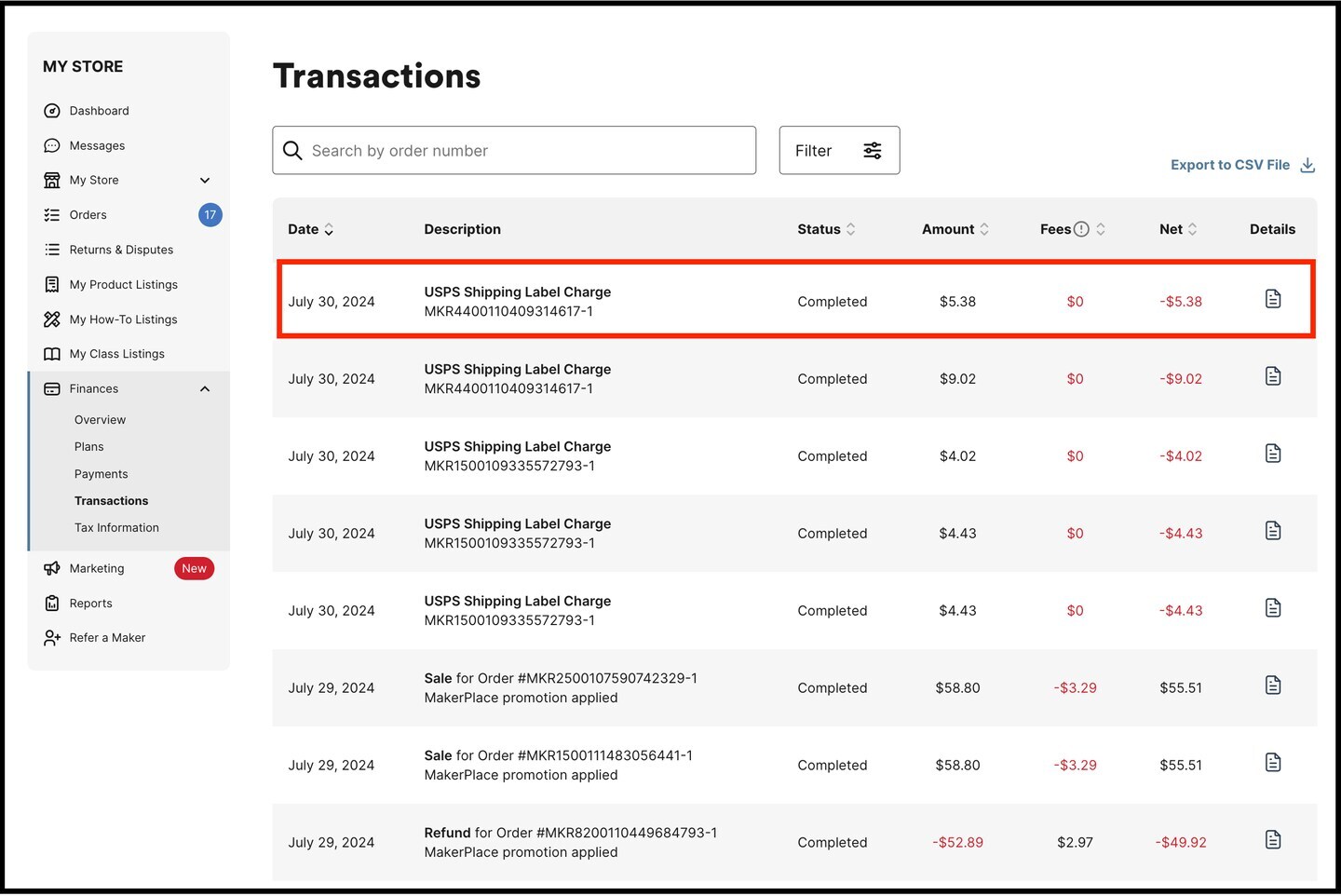 How to Find Seller Payout and Financial Transaction Details on ...