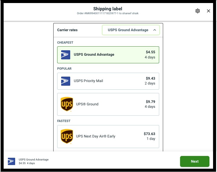 How to Purchase and Print Shipping Labels on MakerPlace - Seller Support