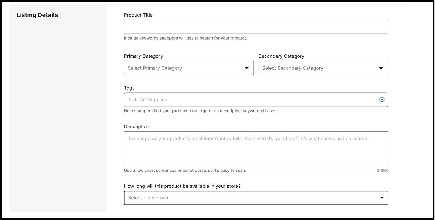 How to Create a Product Listing on MakerPlace - Seller Support